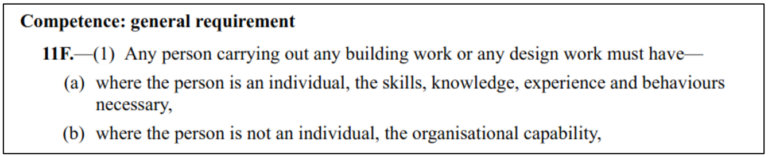 Competence – Construction Leadership Council
